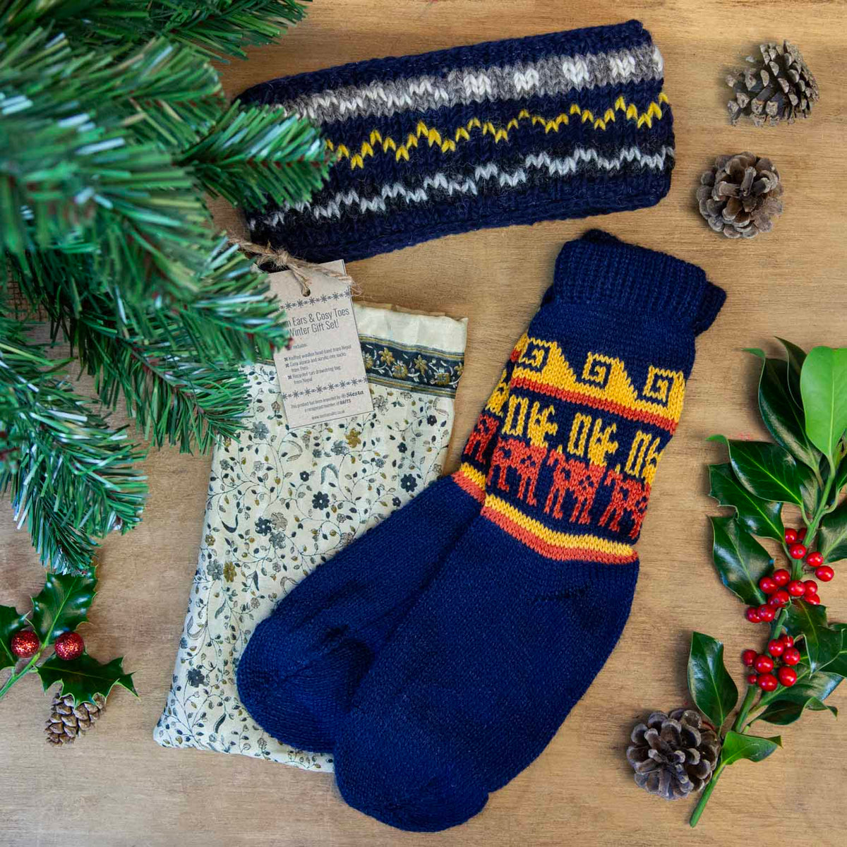 Warm Ears and Cosy Toes Kit - Winter – Siesta Crafts