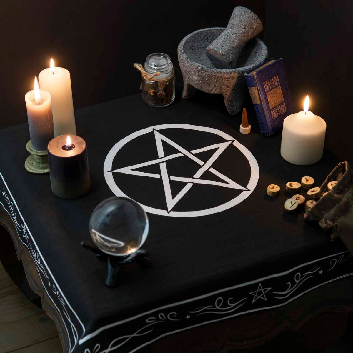 Pentacle Altar Cloth – Siesta Crafts