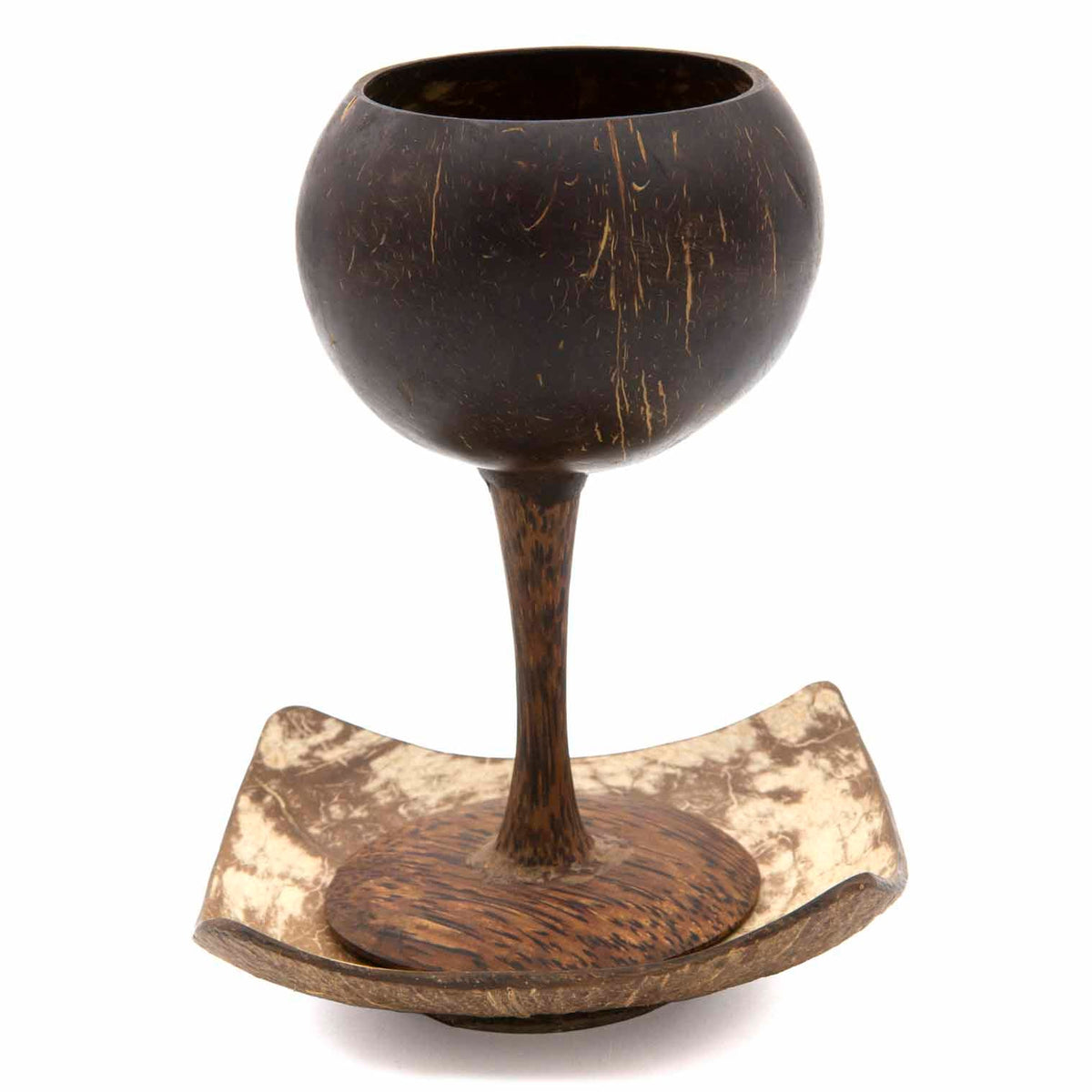 Coconut Shell Chalice & Paten - Fair Trade - Siesta UK – Siesta Crafts