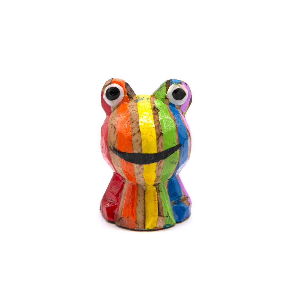 Stripy Pocket Frog – Siesta Crafts