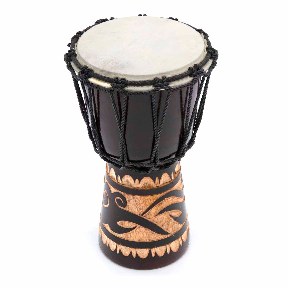 25cm Carved Djembe – Siesta Crafts