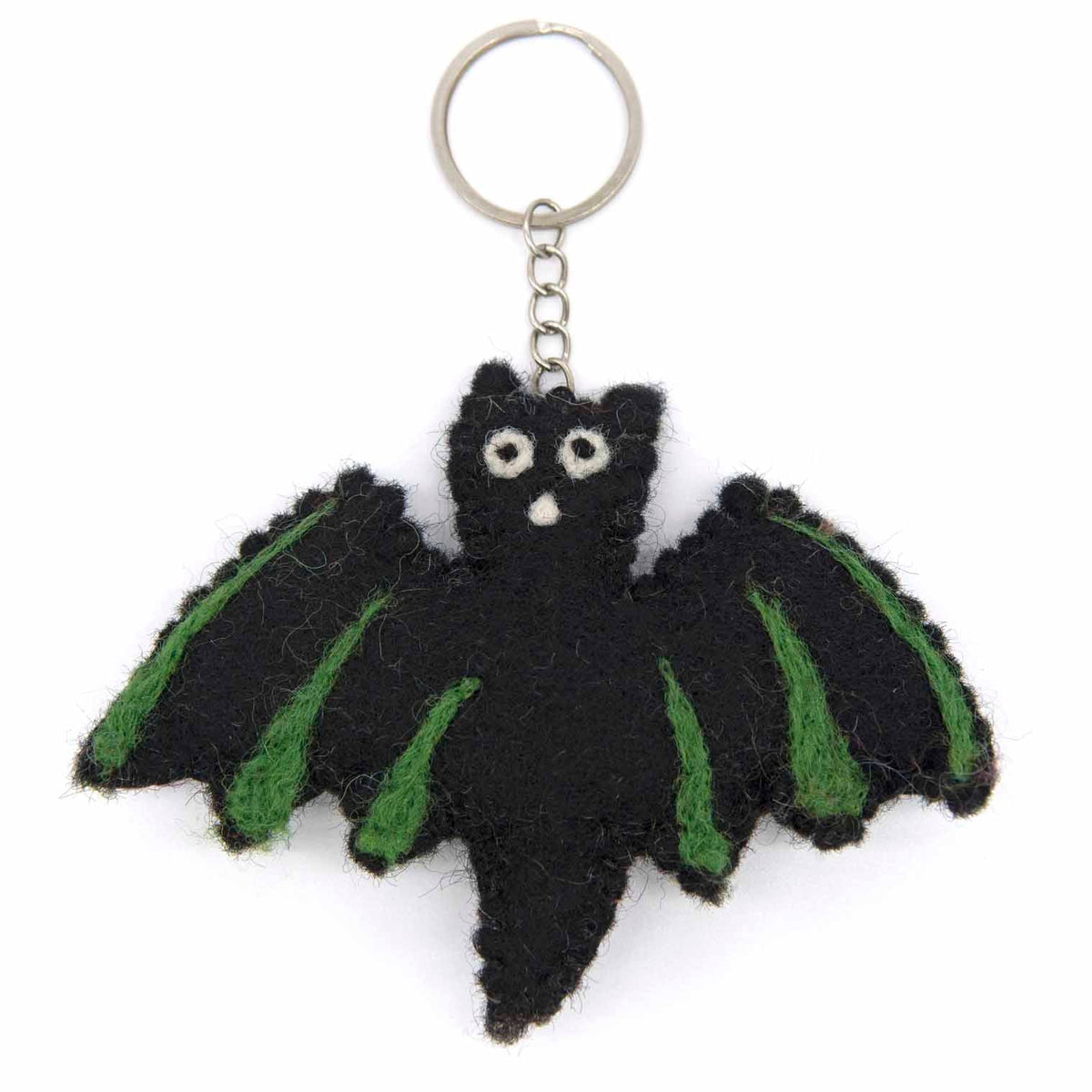 Bat Felt Keyring – Siesta Crafts