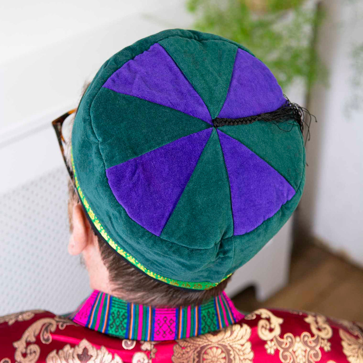 Velvet Smoking Cap – Siesta Crafts