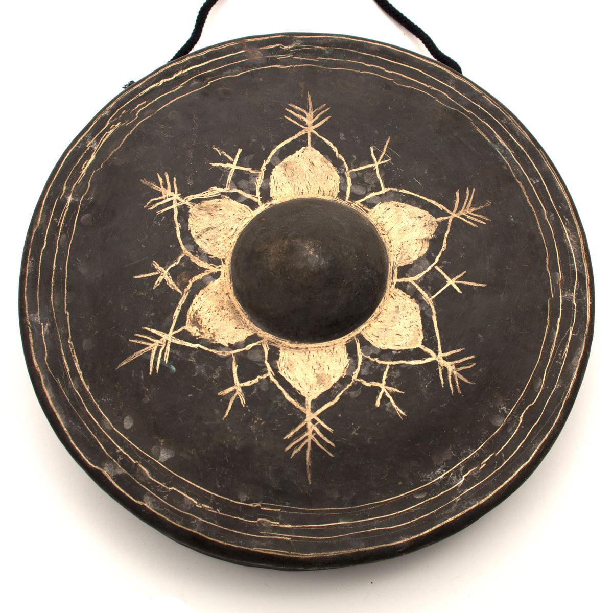 Burmese Style Black Gong No.30 – Siesta Crafts