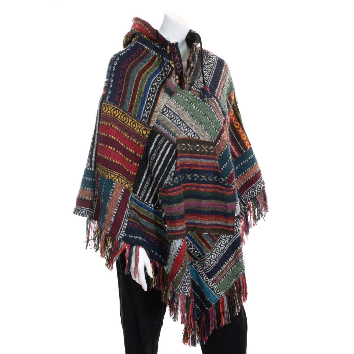Triangle Patch Poncho – Siesta Crafts
